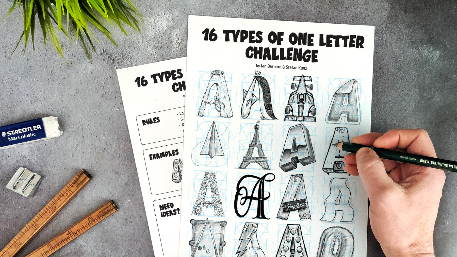 16 Types of One Letter Challenge - Ian Barnard