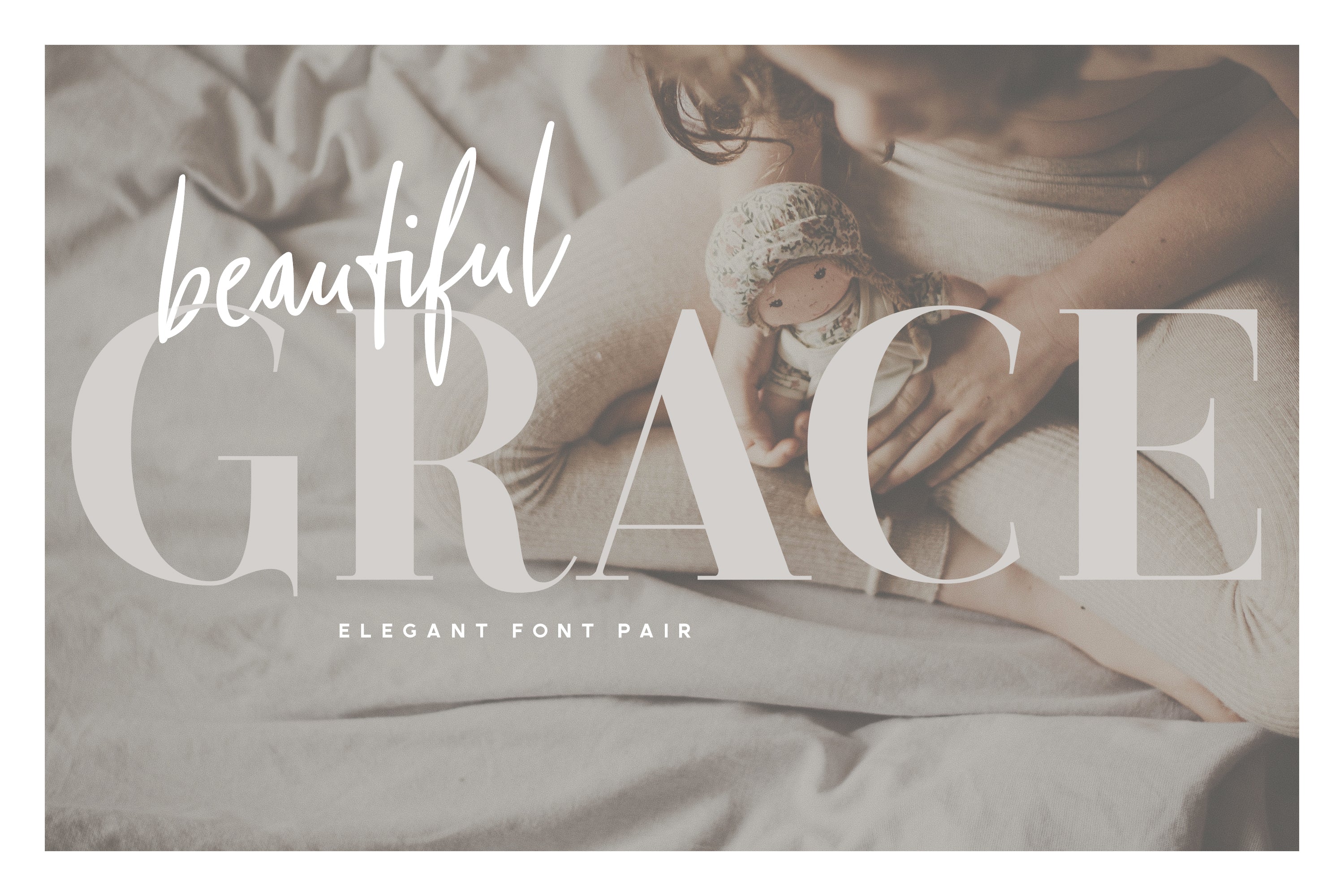 Beautiful Grace - Font Pair - Ian Barnard