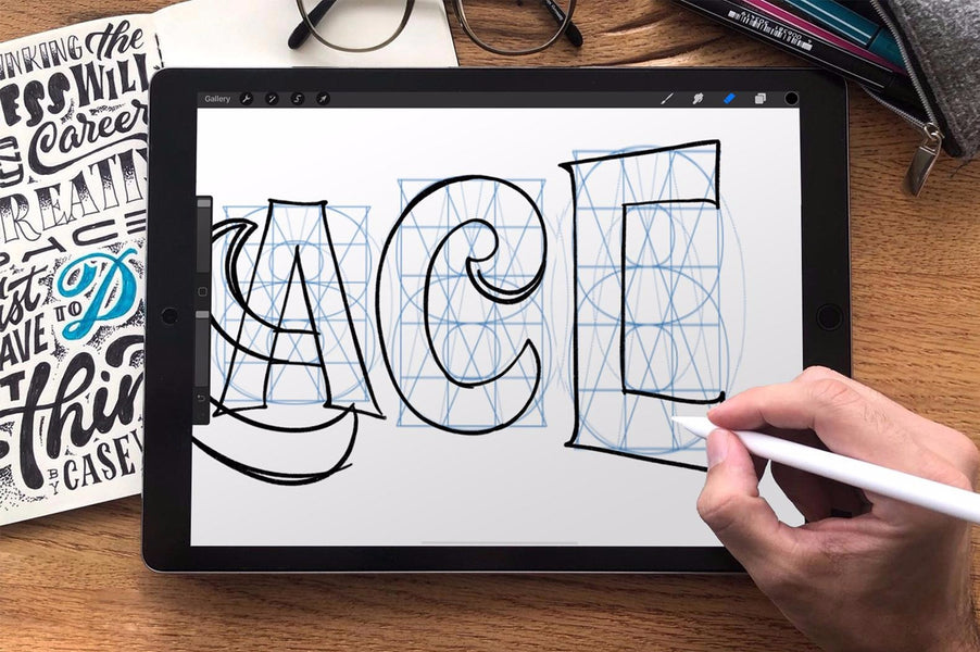 Letter Builder - Draw letters with Ease! - Ian Barnard