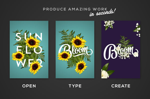 FlowerType for Photoshop - Ian Barnard