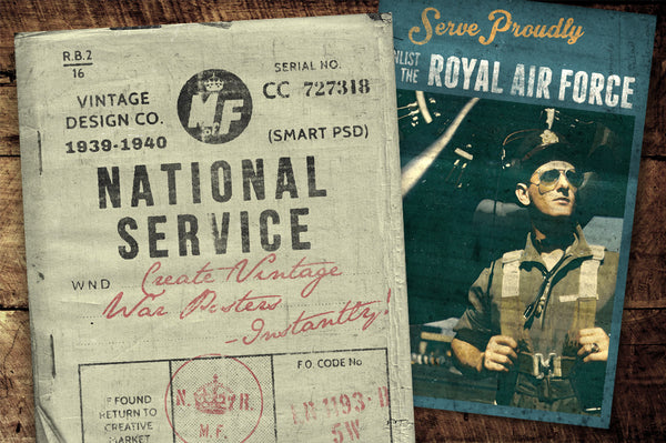 National Service - War Posters Kit - Ian Barnard